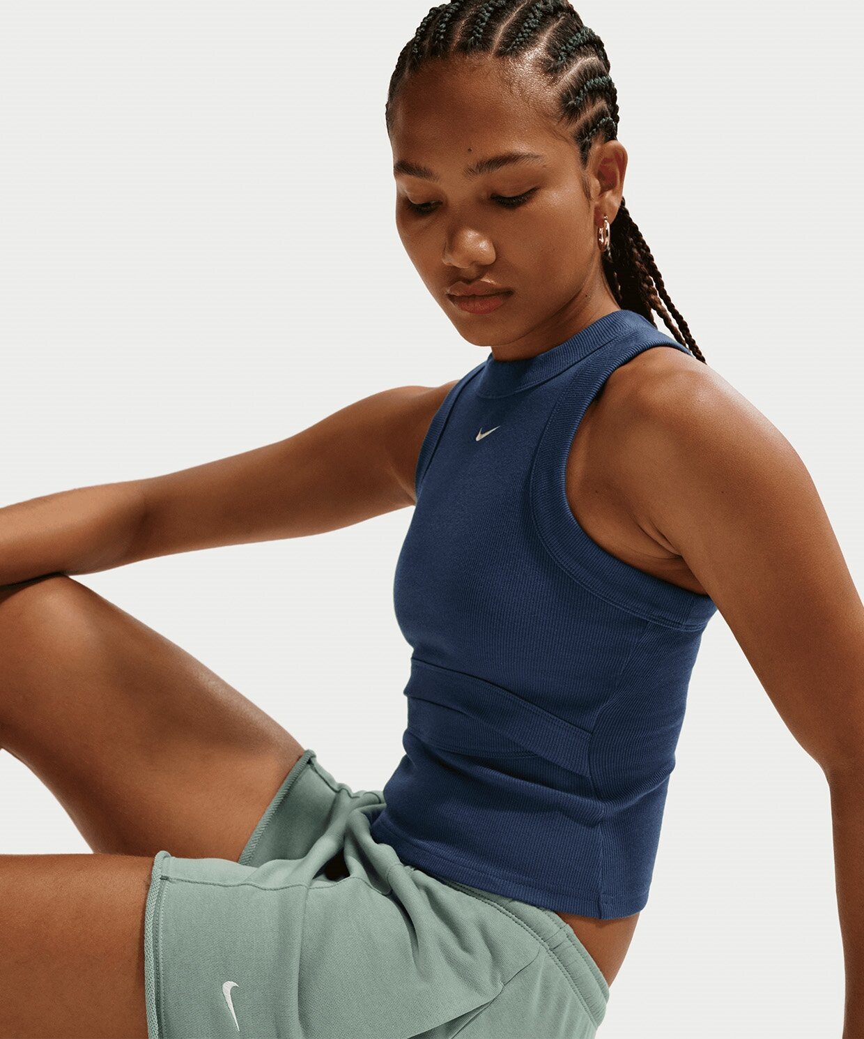Nike Sportswear Chill Terry Mid-Rise French Terry Shorts Kadın Şort ...